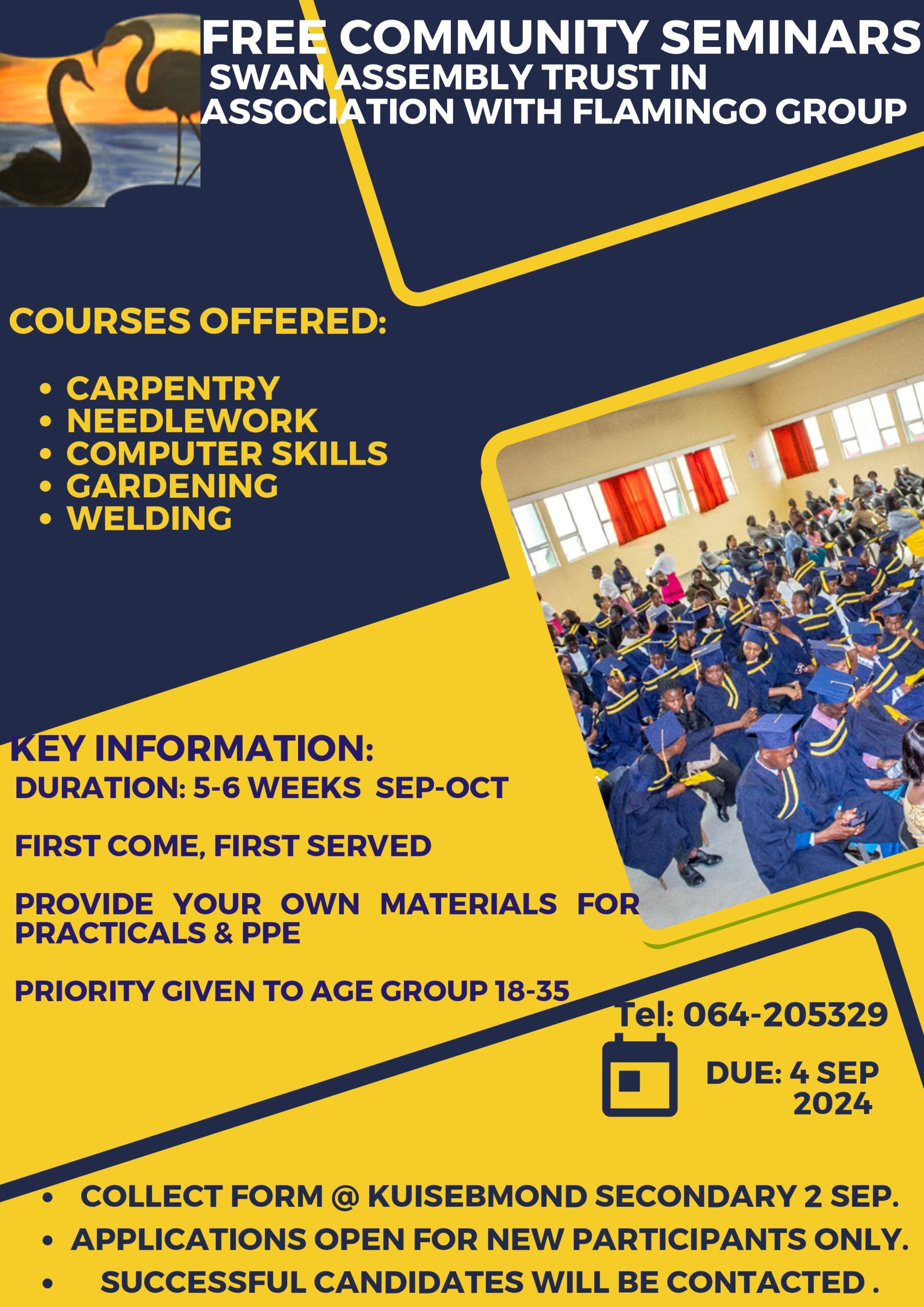 Reminder: Apply for Free Seminars at KSS Starting 2nd September 2024 ...